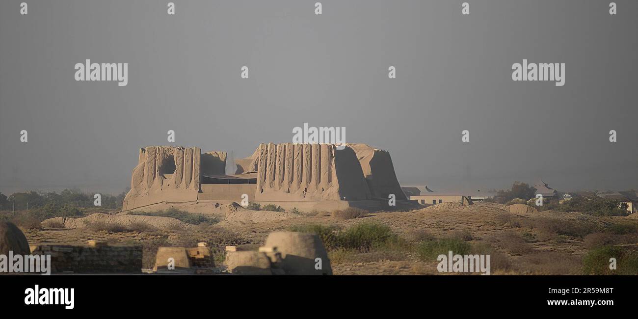 Ruins on the Old Silk Road Stock Photo - Alamy
