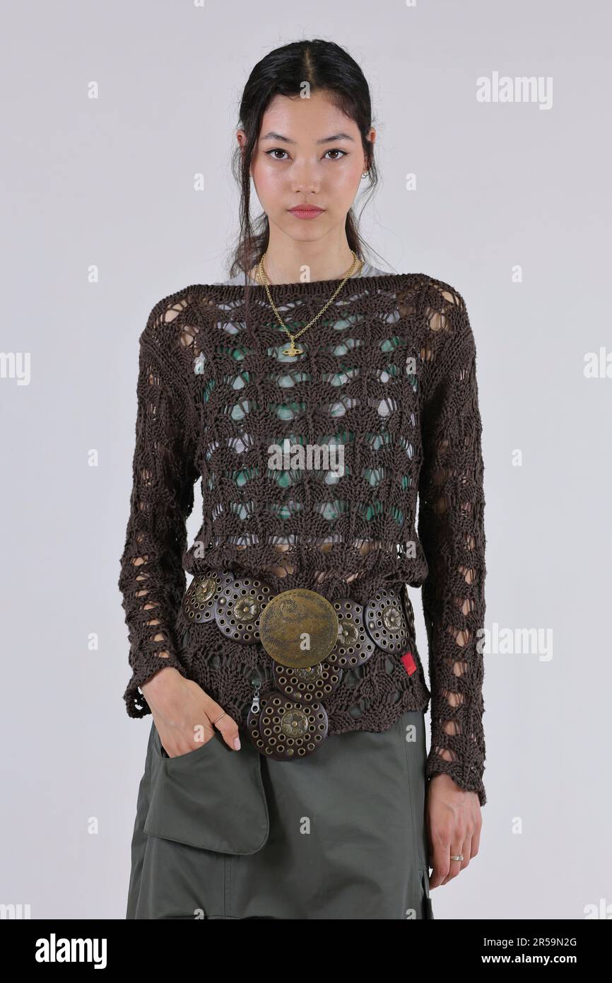 Mika Schneider, known as Mika, poses for a photograph in Minato Ward ...