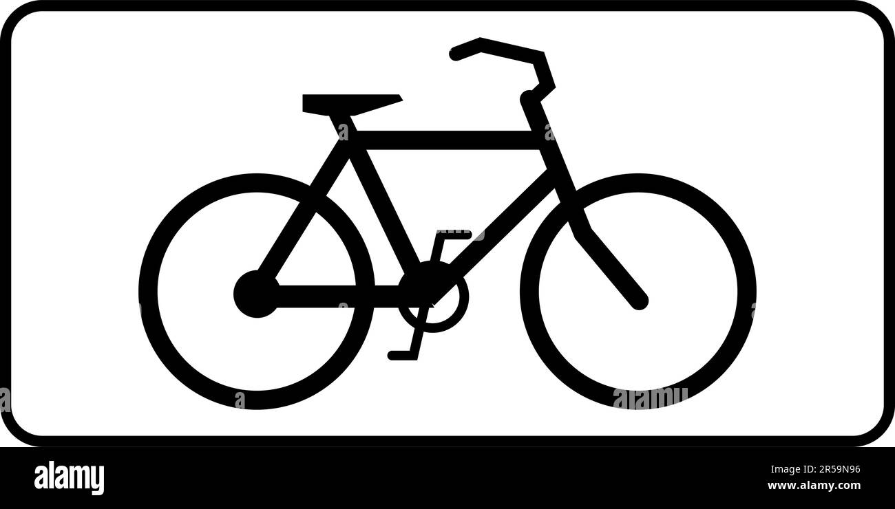 Bicycles (symbol) , Supplemental signs, Order on Standardization of ...