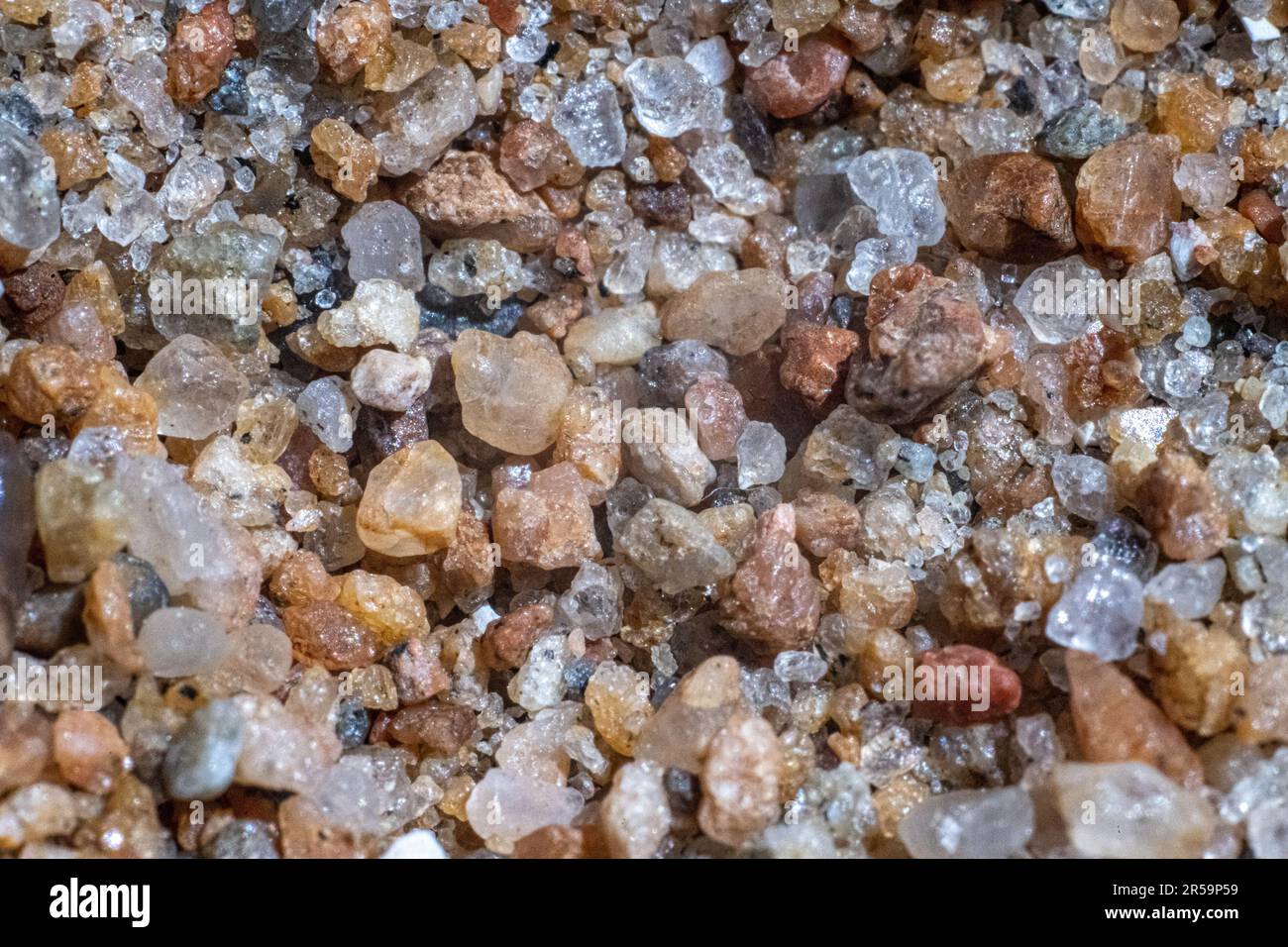 Macro photo of fine grains of sand on a beach Stock Photo - Alamy