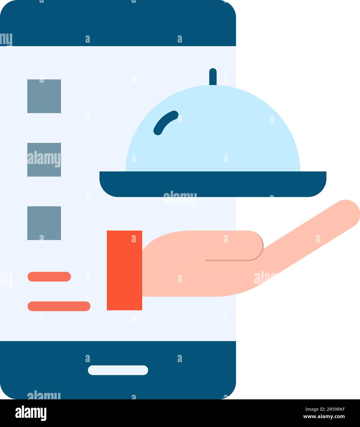 Food App icon vector image Stock Vector Image & Art - Alamy