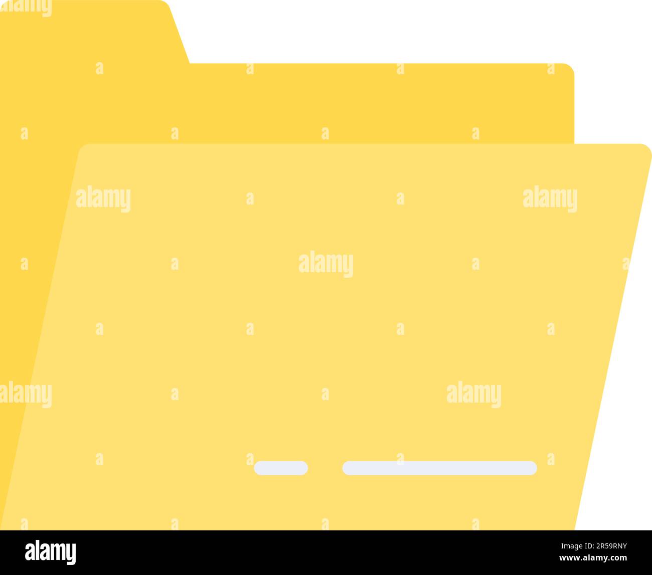 Folder icon vector image Stock Vector Image & Art - Alamy