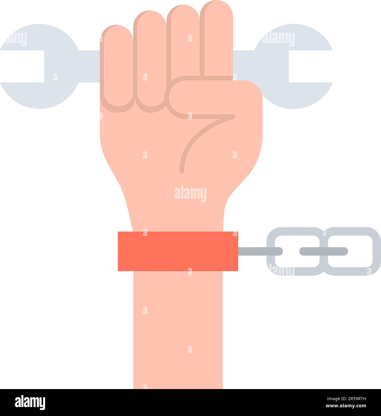 Forced labour Stock Vector Images - Alamy