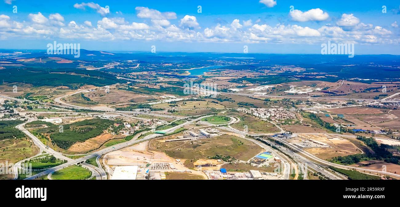 Sabiha Gokcen International Airport (SAW), Pendik district and Marmara ...