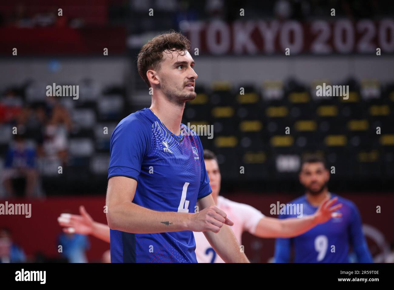 AUG 7, 2021 - Tokyo, Japan: Jean PATRY #4 of Team France in the ...