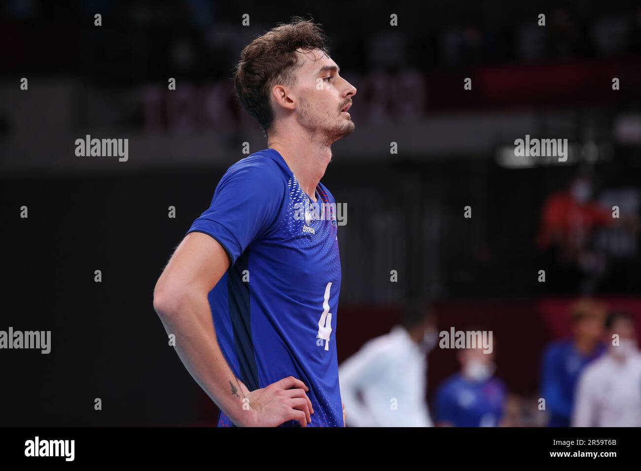 AUG 7, 2021 - Tokyo, Japan: Jean PATRY #4 of Team France in the ...