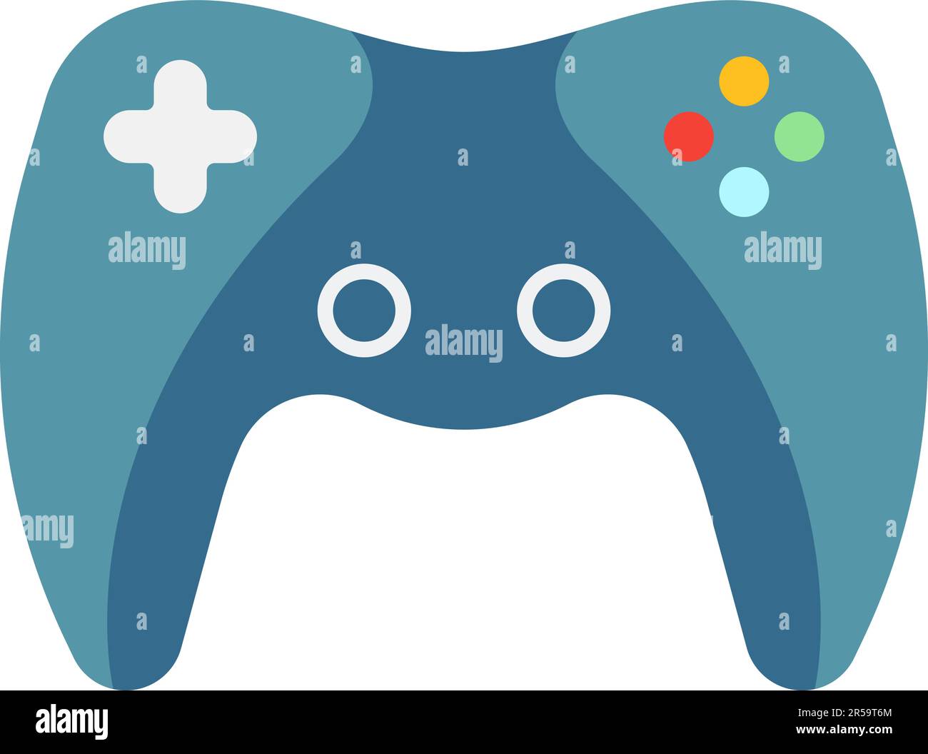 Gamepad icon vector image Stock Vector Image & Art - Alamy