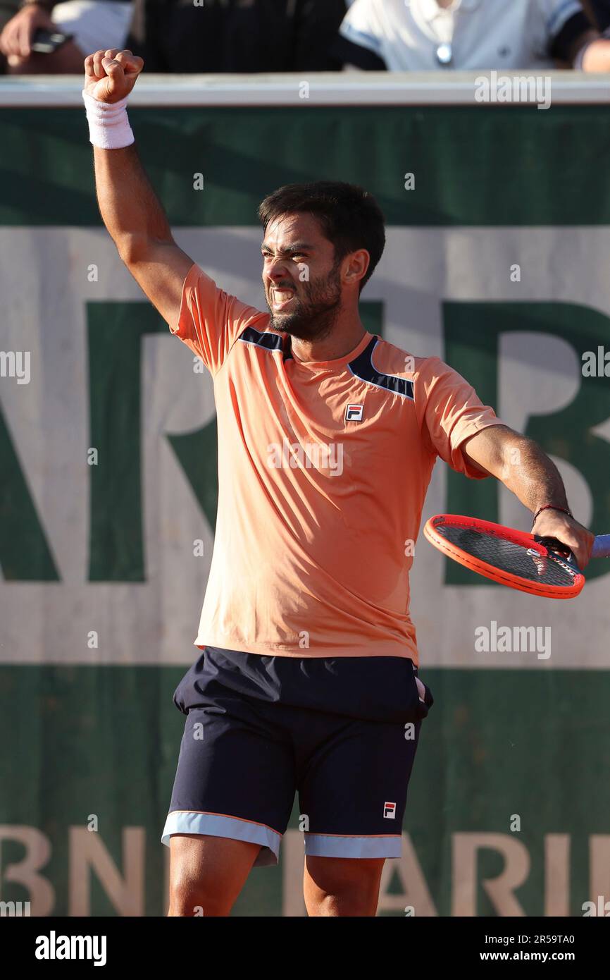 Paris, France. 01st June, 2023. Genaro Alberto Olivieri of Argentina ...