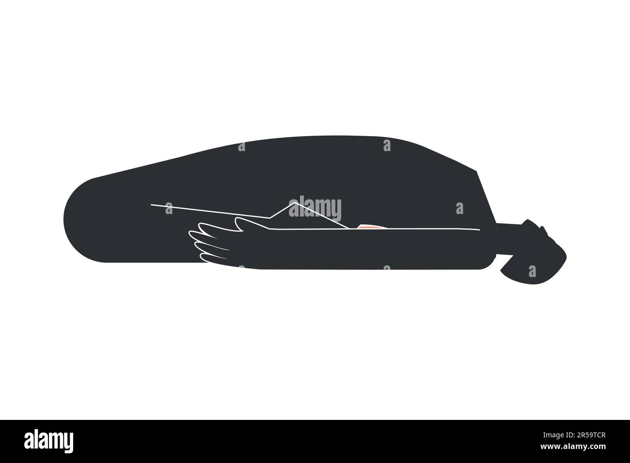 Reclining female figure Stock Vector Images - Alamy