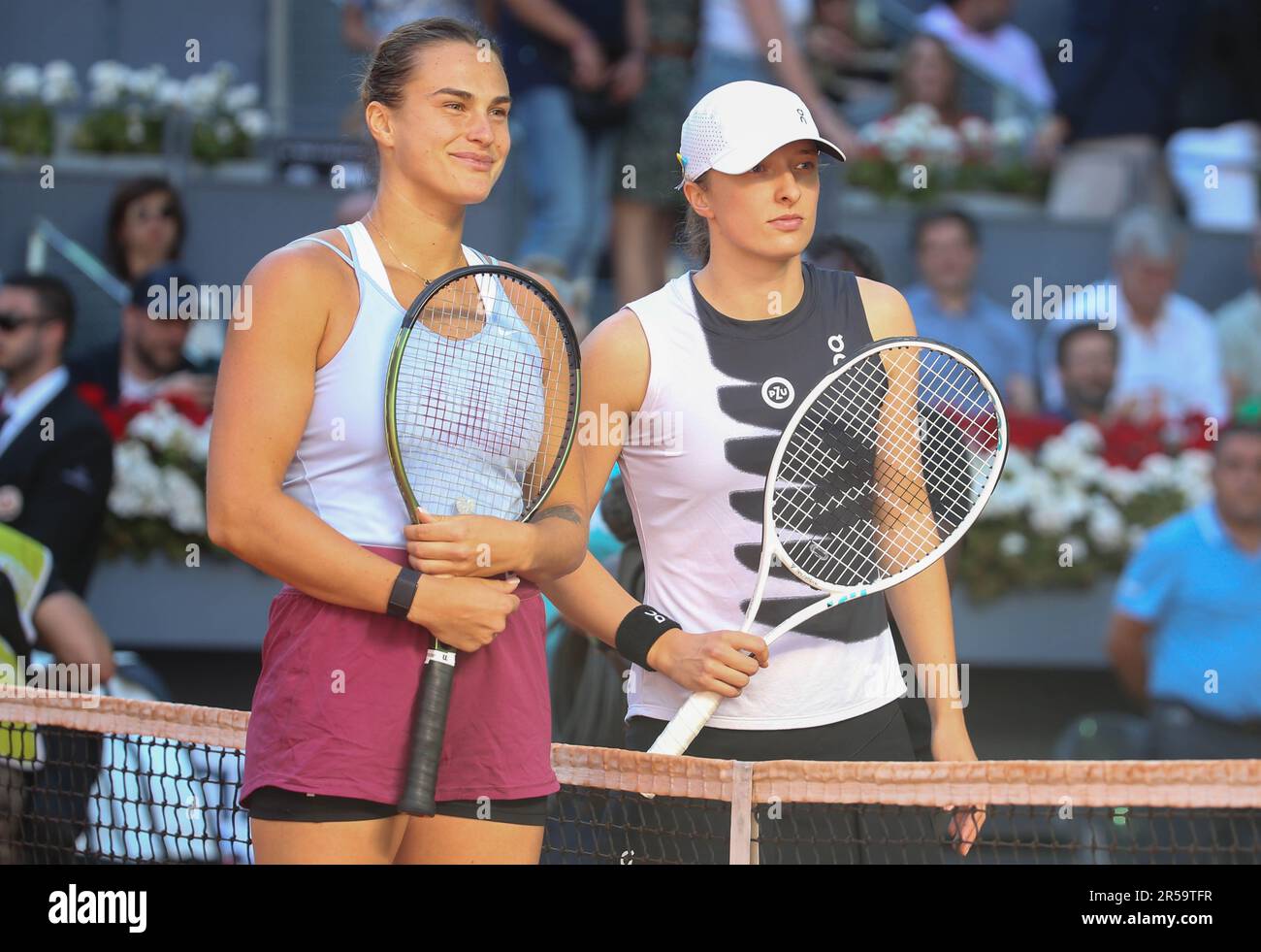 Iga swiatek and aryna sabalenka hi-res stock photography and images - Alamy