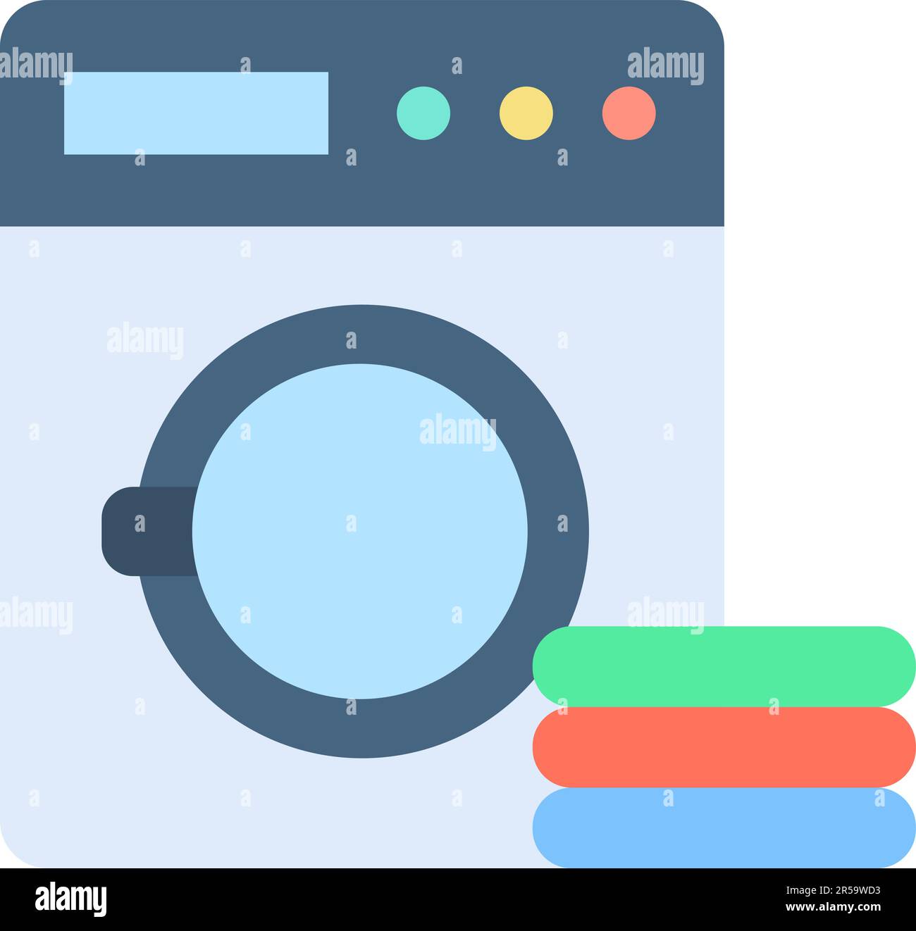 Laundry icon vector image Stock Vector Image & Art - Alamy