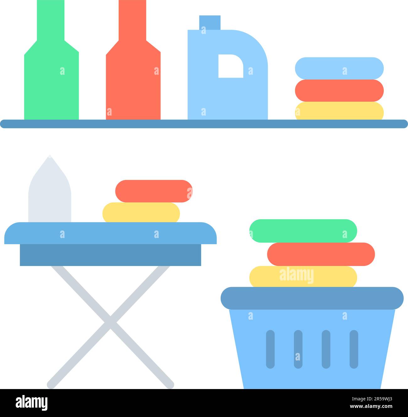 Laundry Room icon vector image Stock Vector Image & Art - Alamy