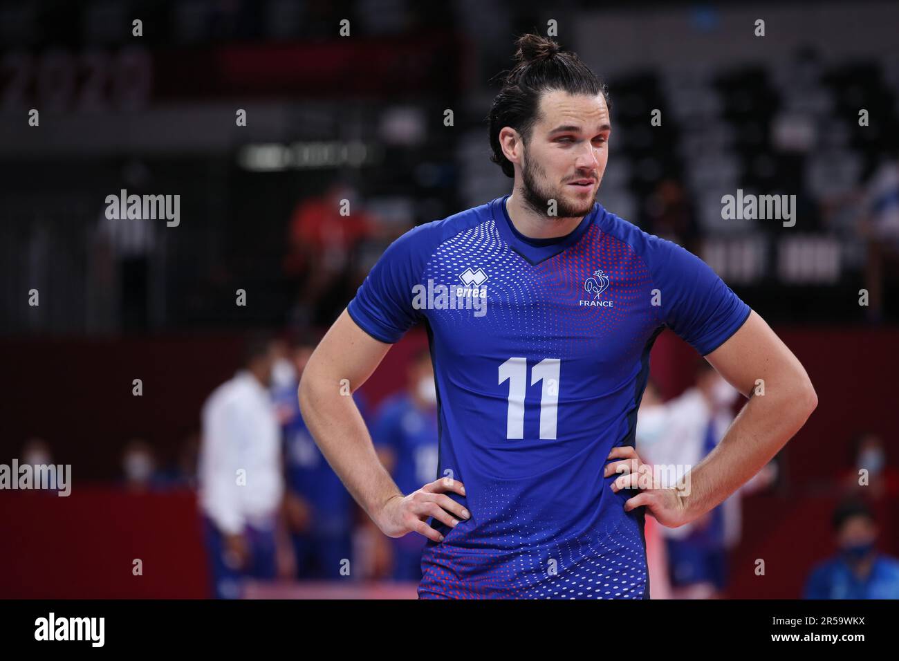 AUG 7, 2021 - Tokyo, Japan: Antoine BRIZARD #11 of Team FRANCE in the ...