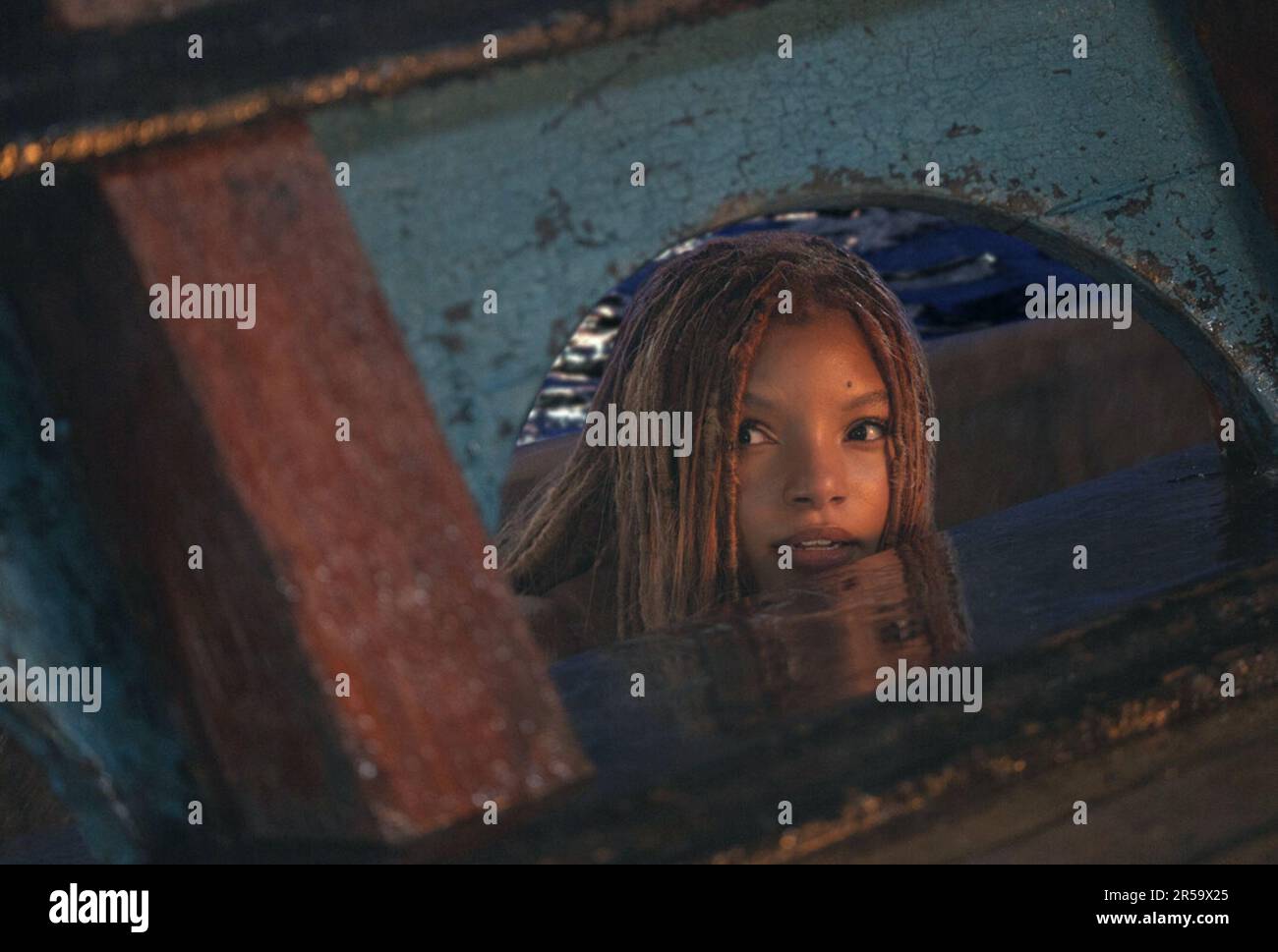 The Little Mermaid movie 2023 Halle Bailey Stock Photo - Alamy