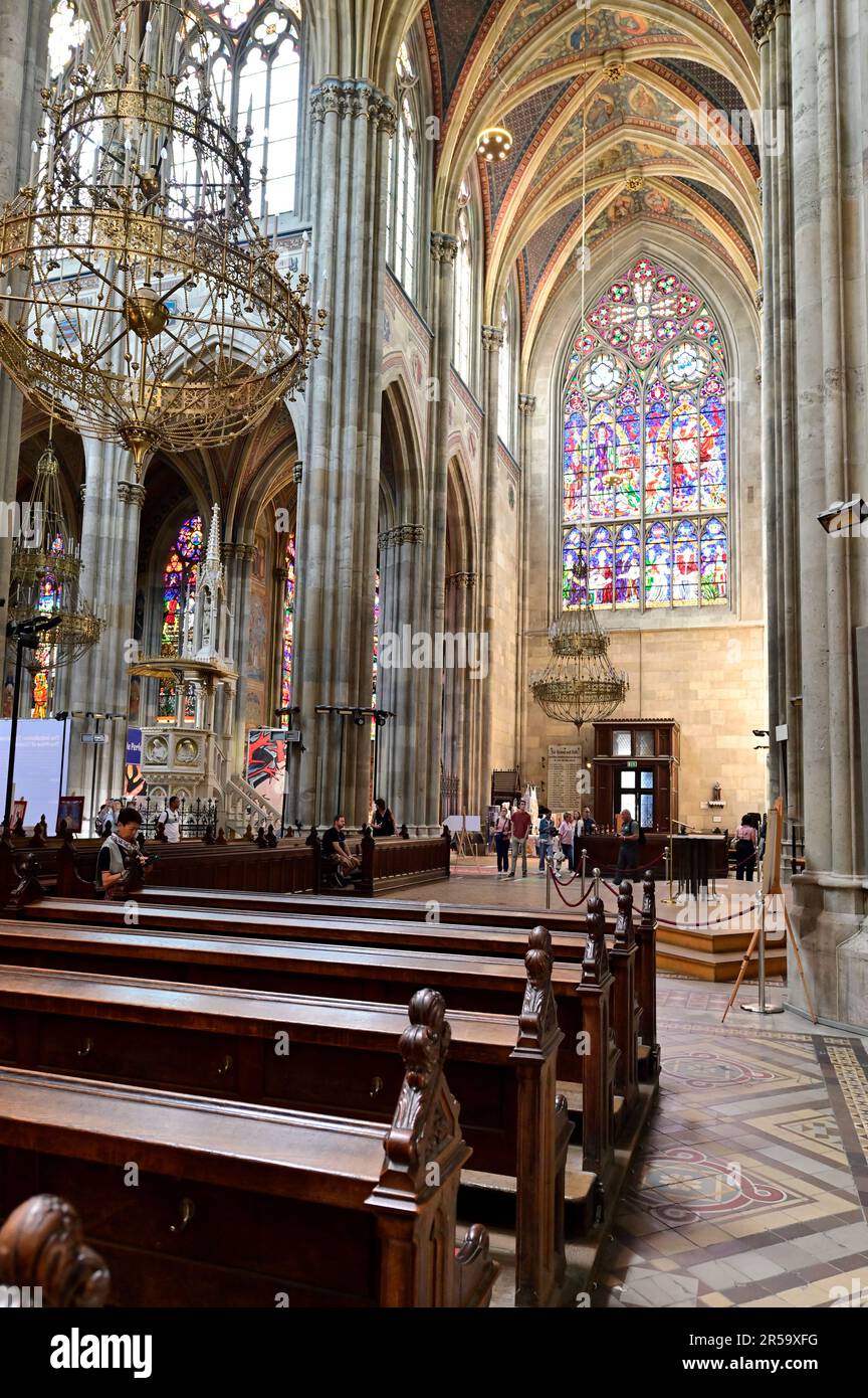 Vienna, Austria. Votive Church Vienna Stock Photo - Alamy