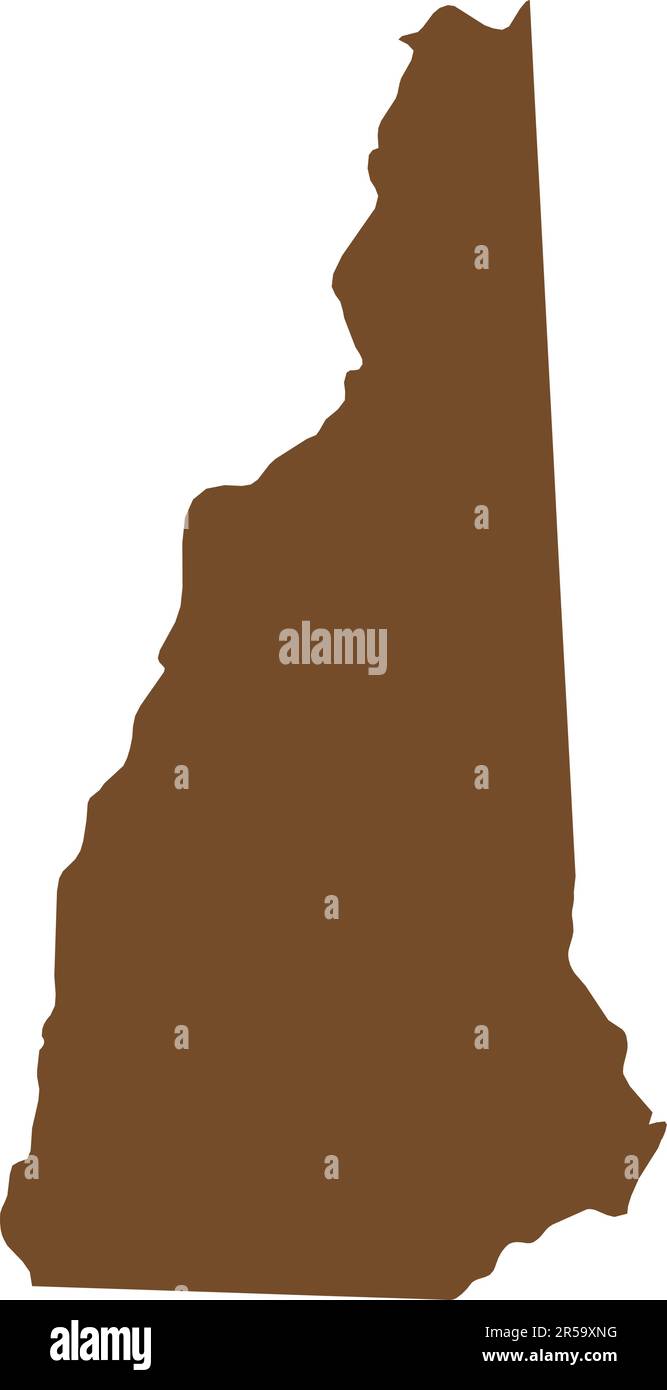 New hampshire geography Stock Vector Images - Alamy