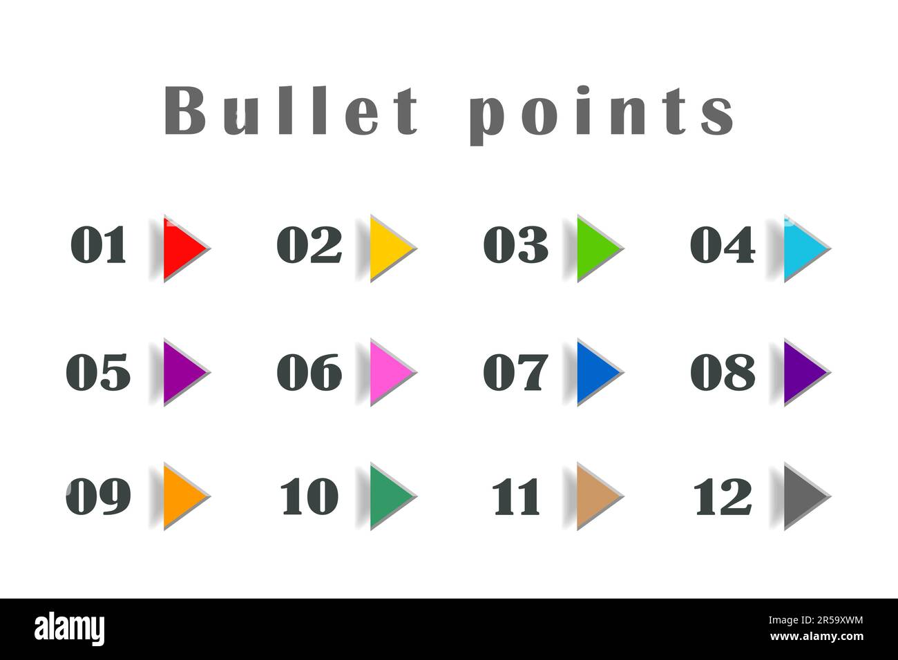 12 objects Stock Vector Images - Alamy