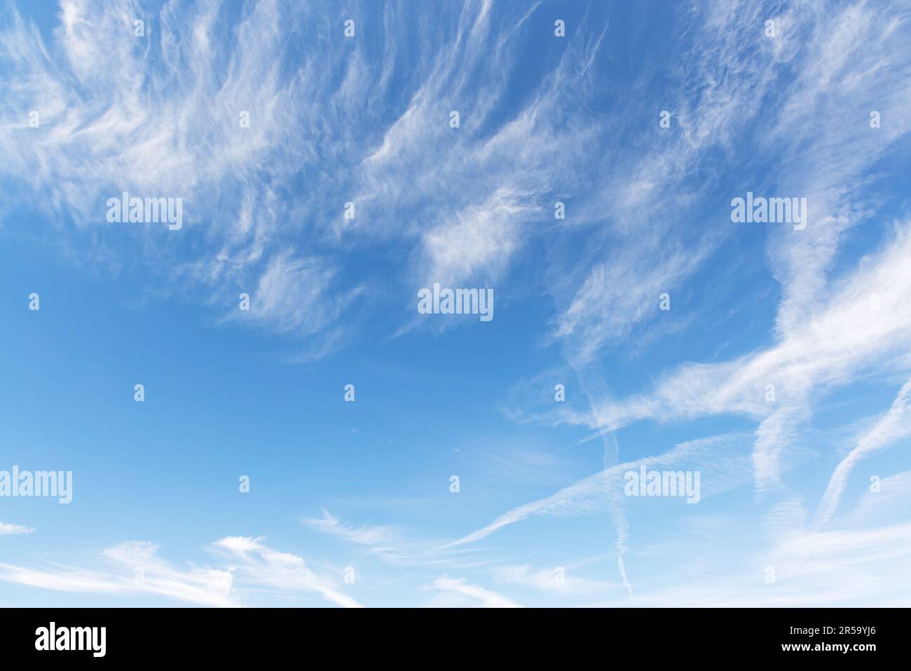 A beautiful scenic view of the sky with clouds, showcasing the natural ...