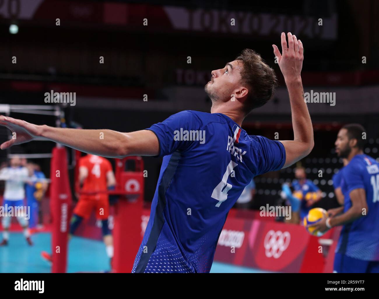 AUG 7, 2021 - Tokyo, Japan: Jean PATRY #4 of Team FRANCE in the ...