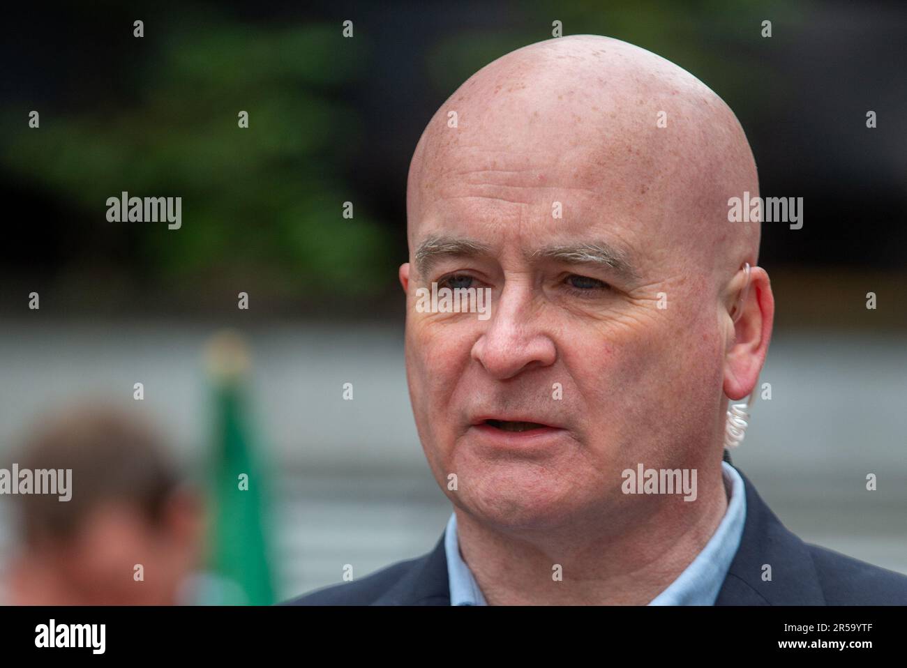 London, England, UK. 2nd June, 2023. The National Union of Rail ...