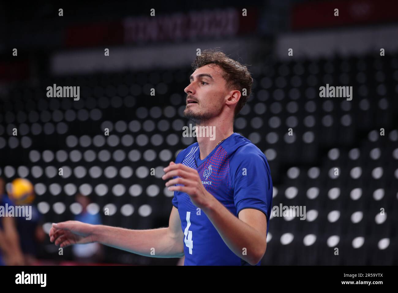 AUG 7, 2021 - Tokyo, Japan: Jean PATRY #4 of Team FRANCE in the ...
