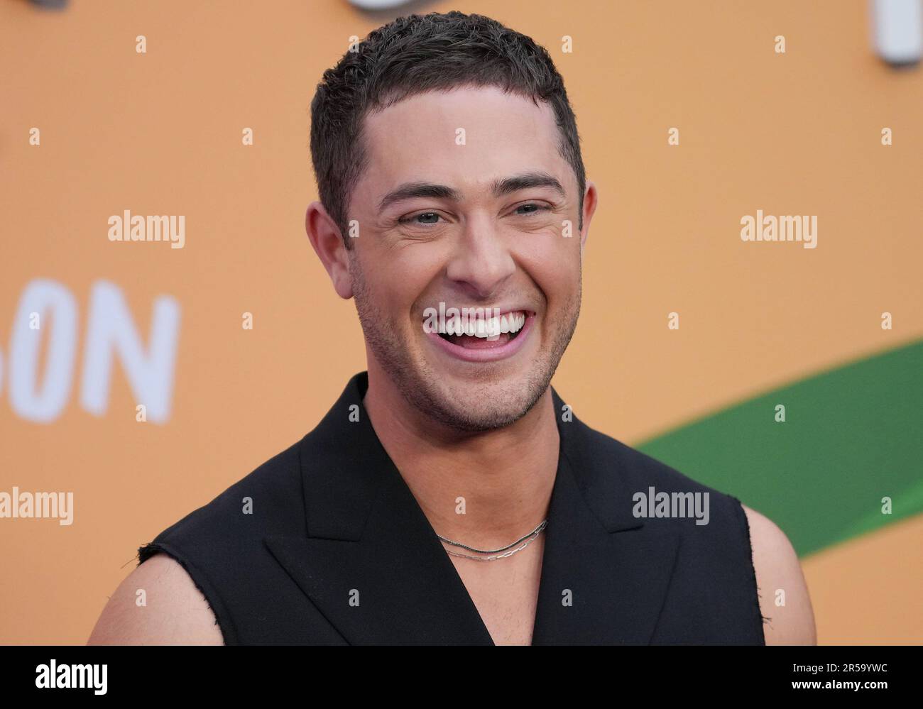 Los Angeles, USA. 01st June, 2023. Jaren Lewison arrives at Netflix's ...