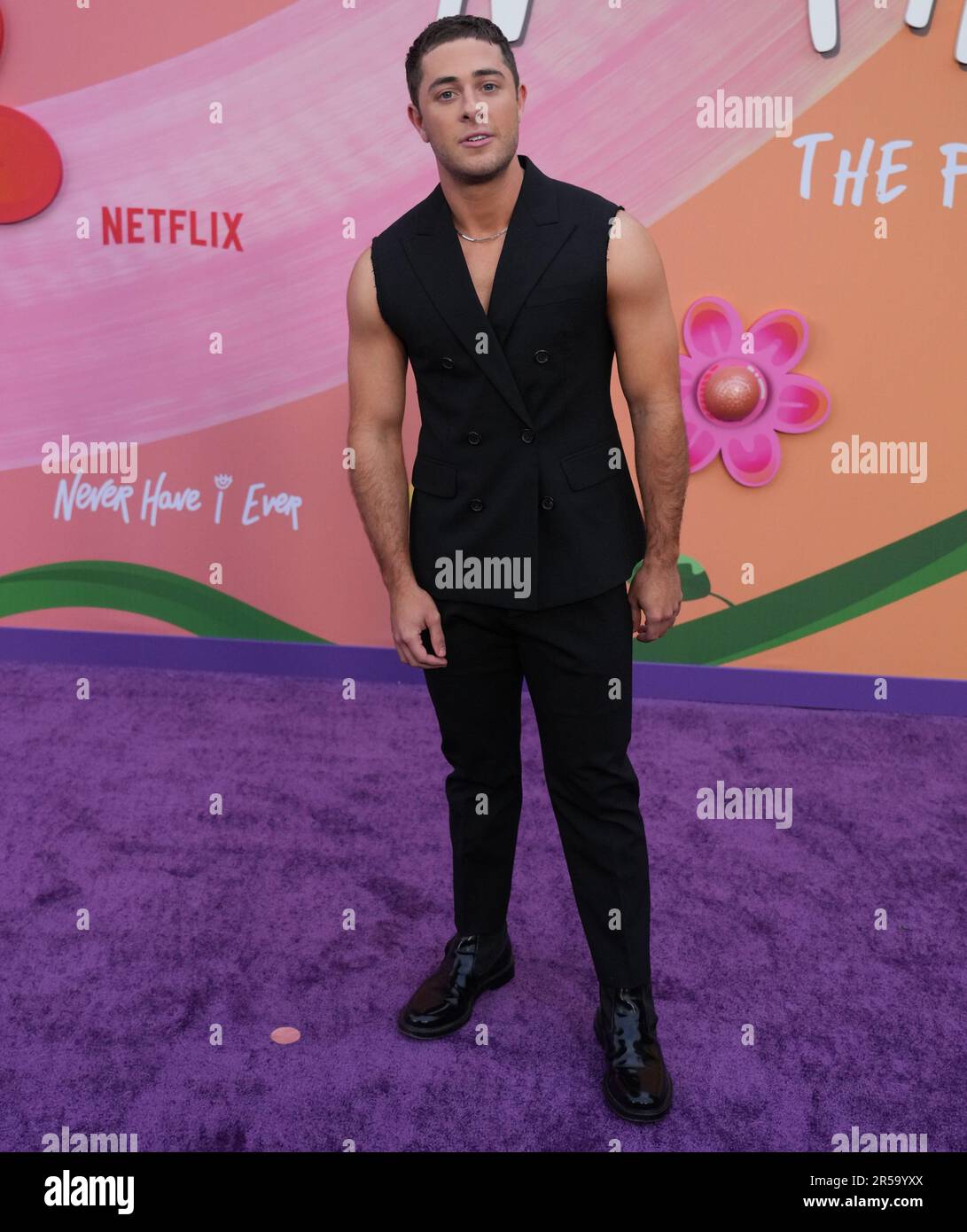 Los Angeles, USA. 01st June, 2023. Jaren Lewison arrives at Netflix's ...