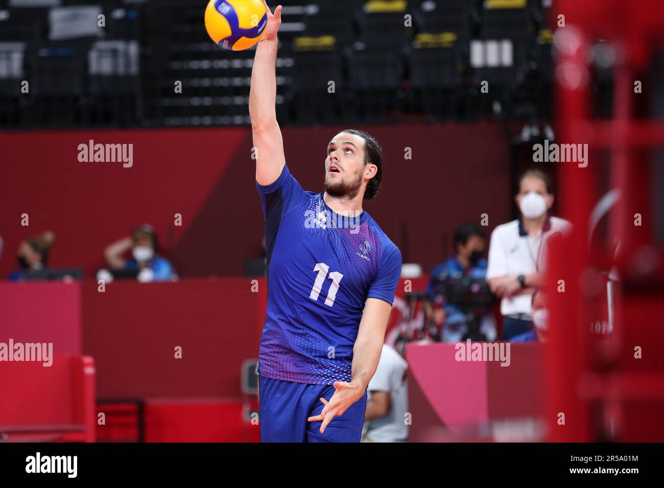 AUG 7, 2021 - Tokyo, Japan: Antoine BRIZARD #11 of Team FRANCE in the ...