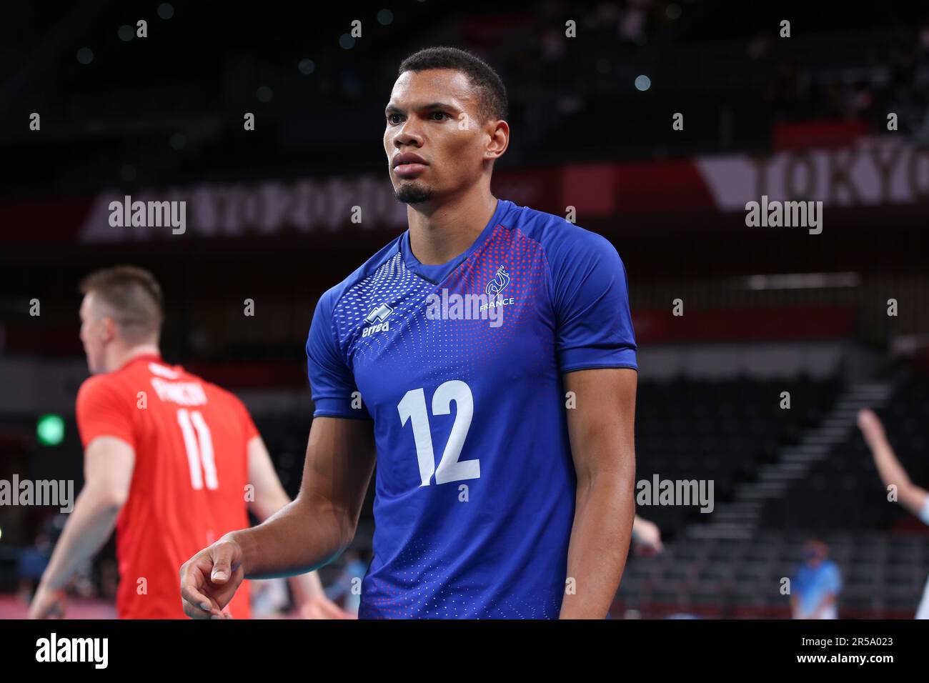 AUG 7, 2021 - Tokyo, Japan: Stephen BOYER #12 of Team FRANCE in the ...