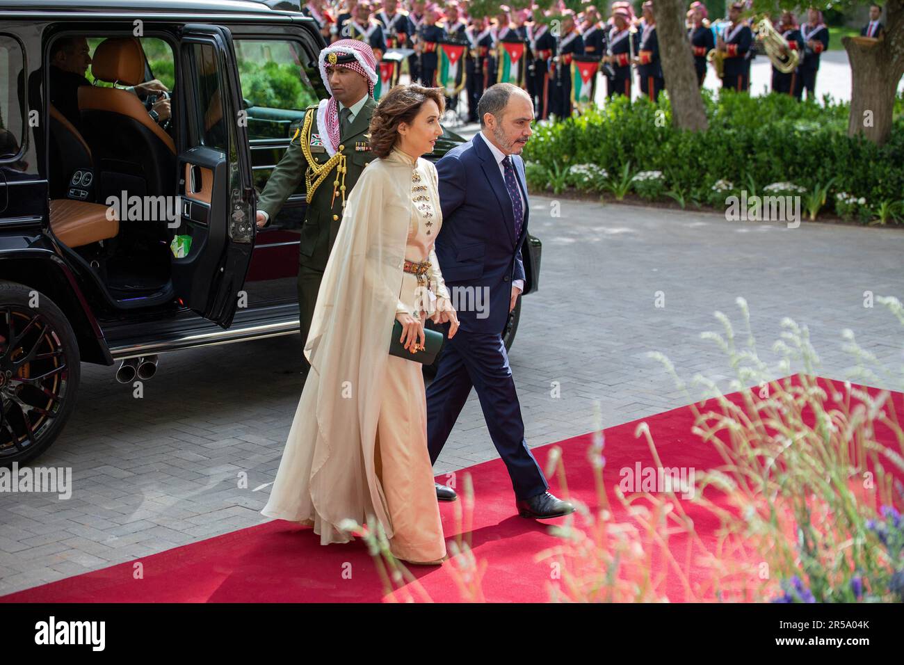 Amman, Jordan. 01st June, 2023. Prince Ali bin Al Hussein and wife ...