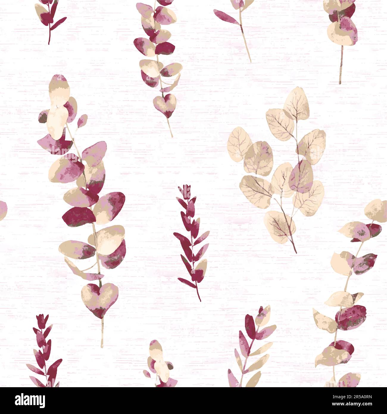Abstract Design of Textured Flowers Ready for Textile Prints Stock ...
