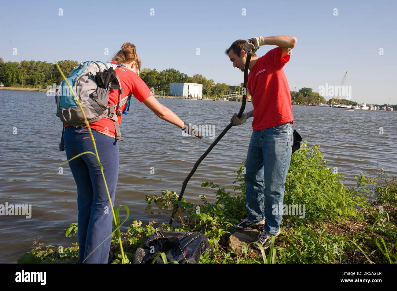 Ocean conservancys international coastal cleanup hi-res stock ...
