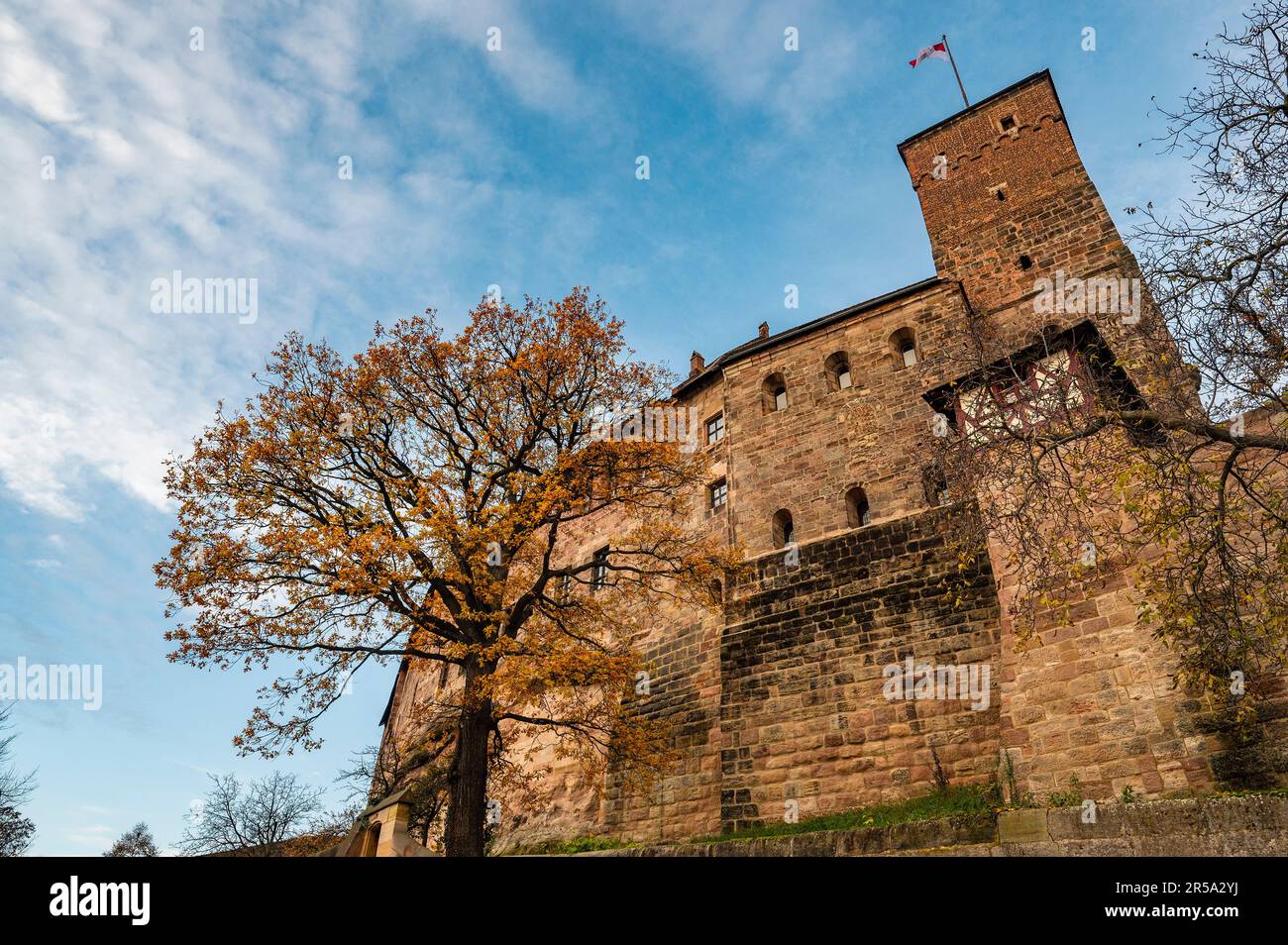 Kaiserburg castle nuremberg franconia hi-res stock photography and ...