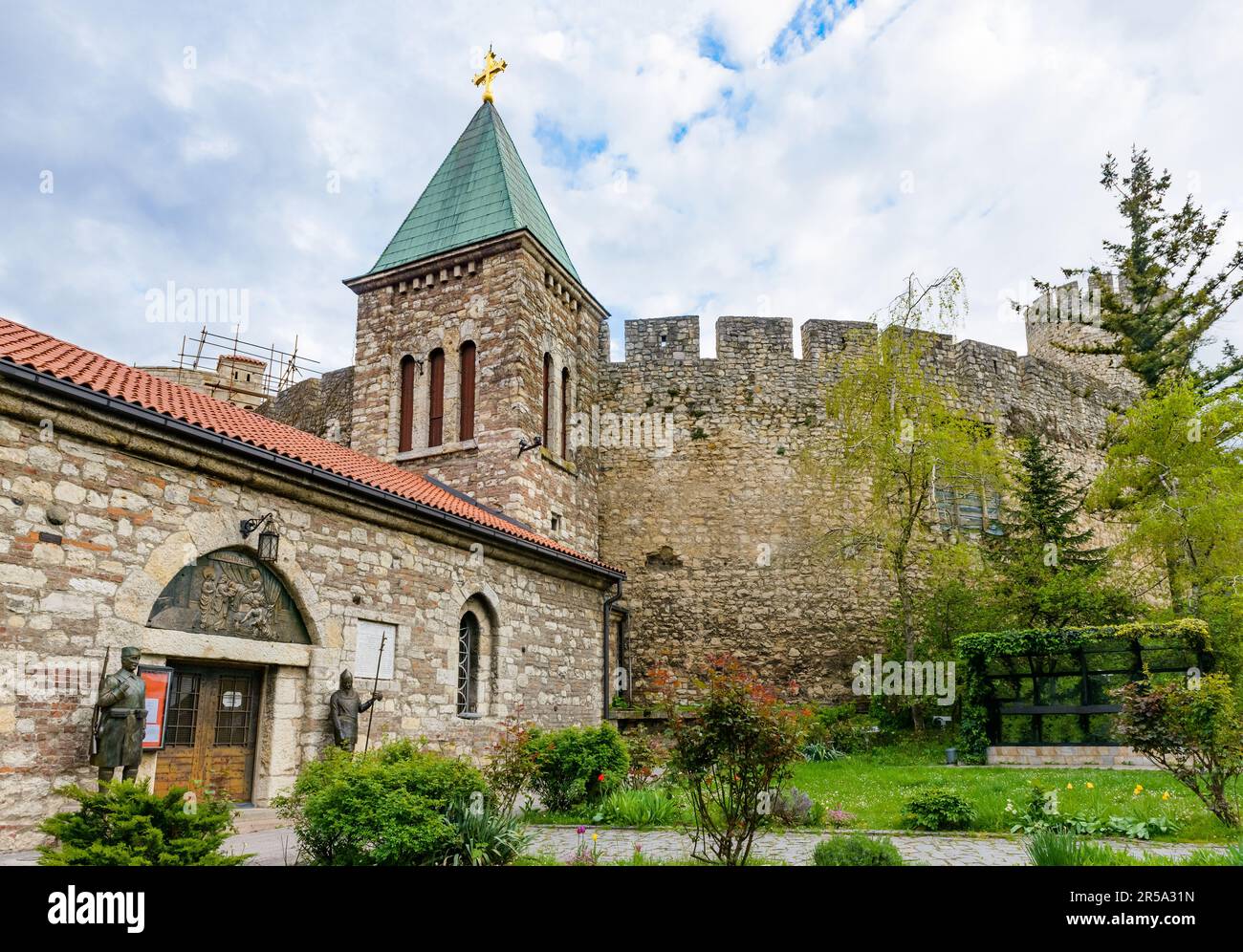Rose cross temple hi-res stock photography and images - Alamy