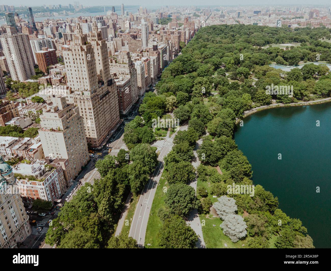 Central Park and Upper West Side Manhattan Stock Photo - Alamy