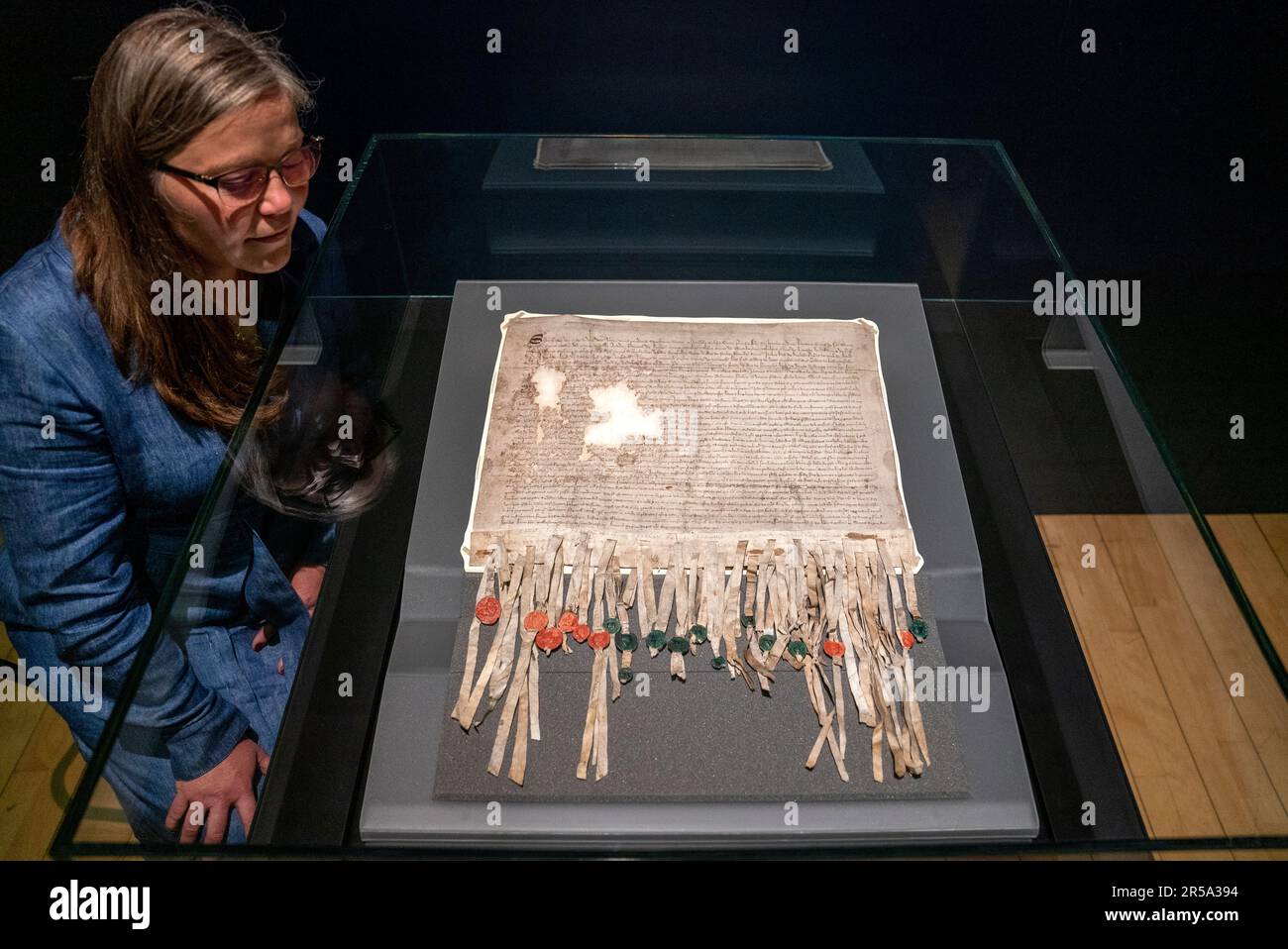 Senior Curator of Medieval Archaeology Alice Blackwell, takes a closer ...