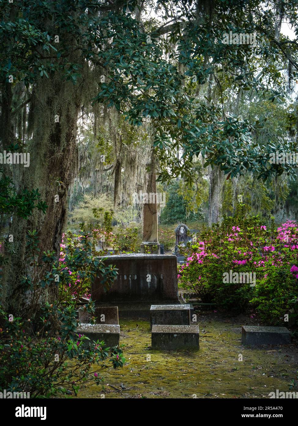 Tombs in Bonaventure Cemetery in Savannah, Georgia Stock Photo - Alamy
