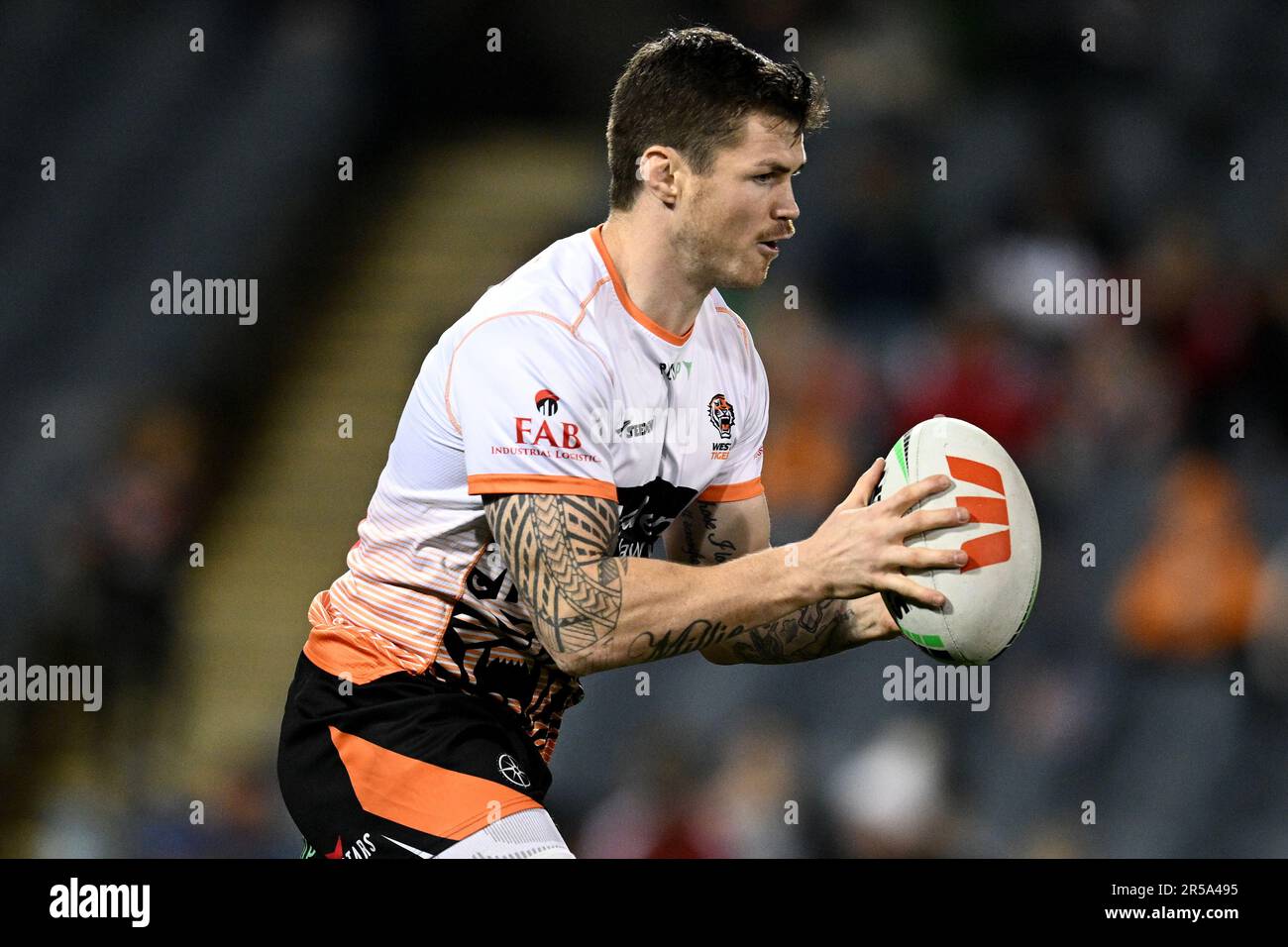 Sydney, Australia. 02nd June, 2023. John Bateman of the Tigers during ...