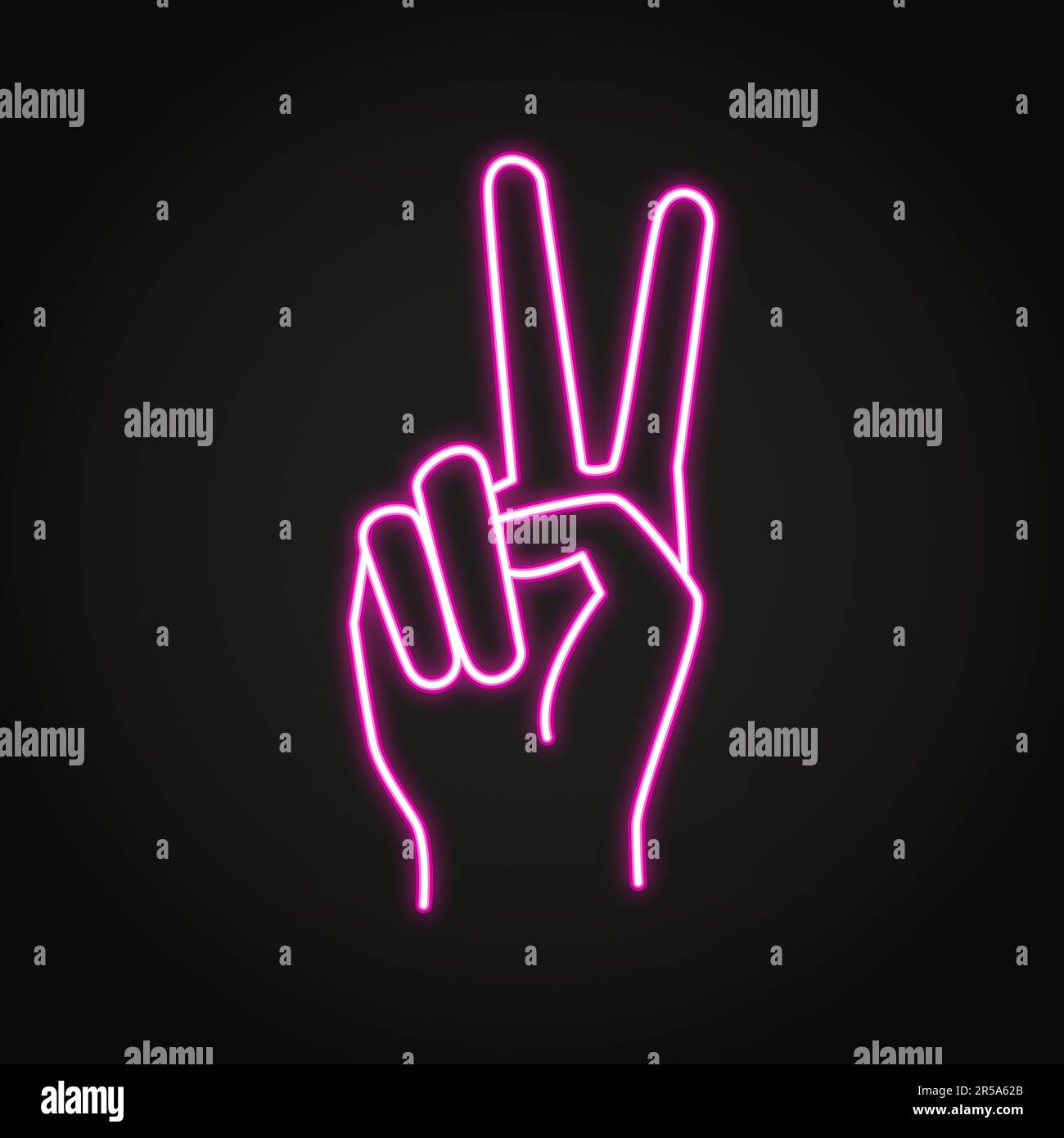 Double v symbol Stock Vector Images - Alamy