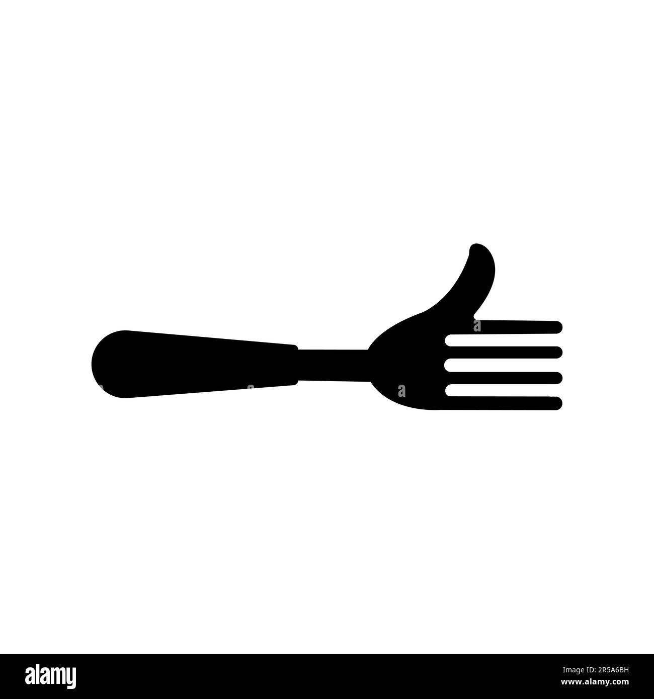 Thumbs Up symbol icon with fork Stock Vector Image & Art - Alamy Thumbs Up symbol icon with fork Stock Vector Image & Art - Alamy