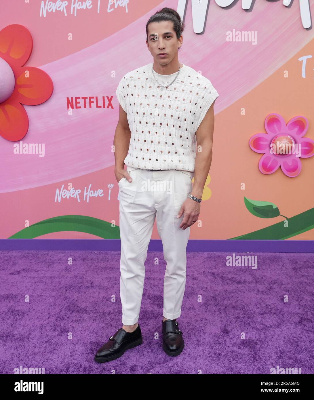 Los Angeles, USA. 01st June, 2023. Benjamin Norris arrives at Netflix's ...