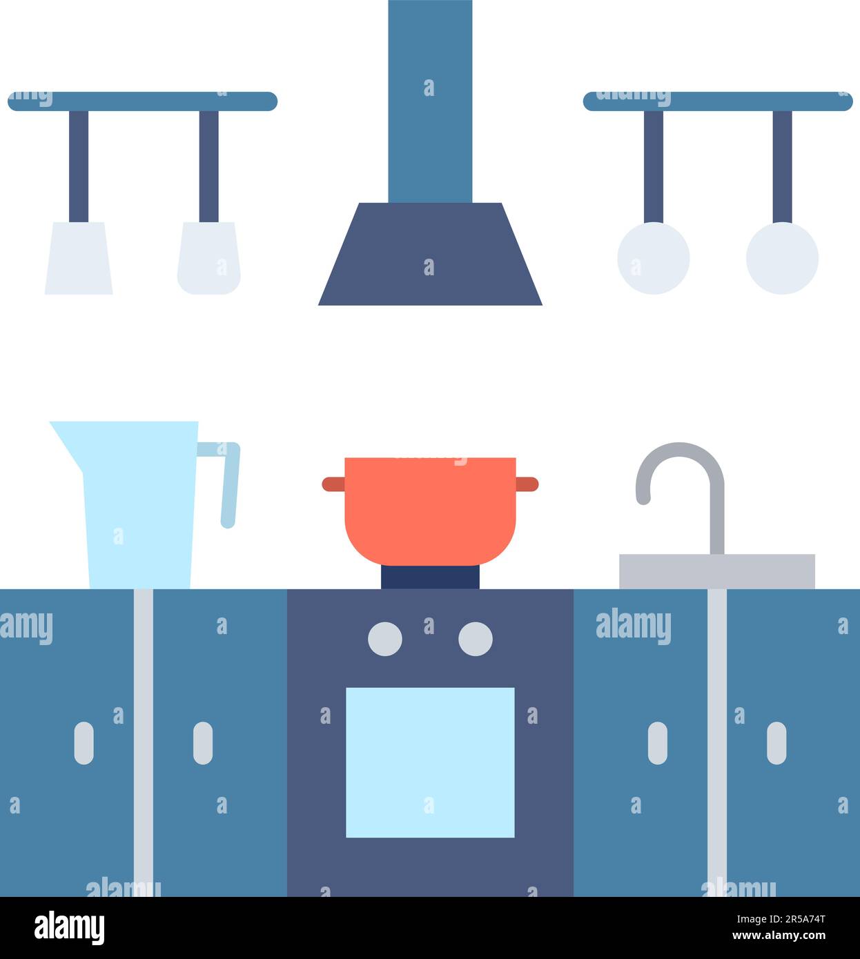 Kitchen icon vector image Stock Vector Image & Art - Alamy