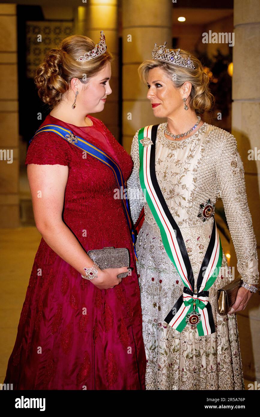 Amman, Jordan. 1st June, 2023. AMMAN, JORDAN - JUNE 1: King Willem ...