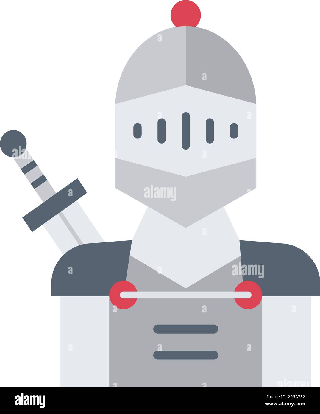 Knight icon vector image Stock Vector Image & Art - Alamy