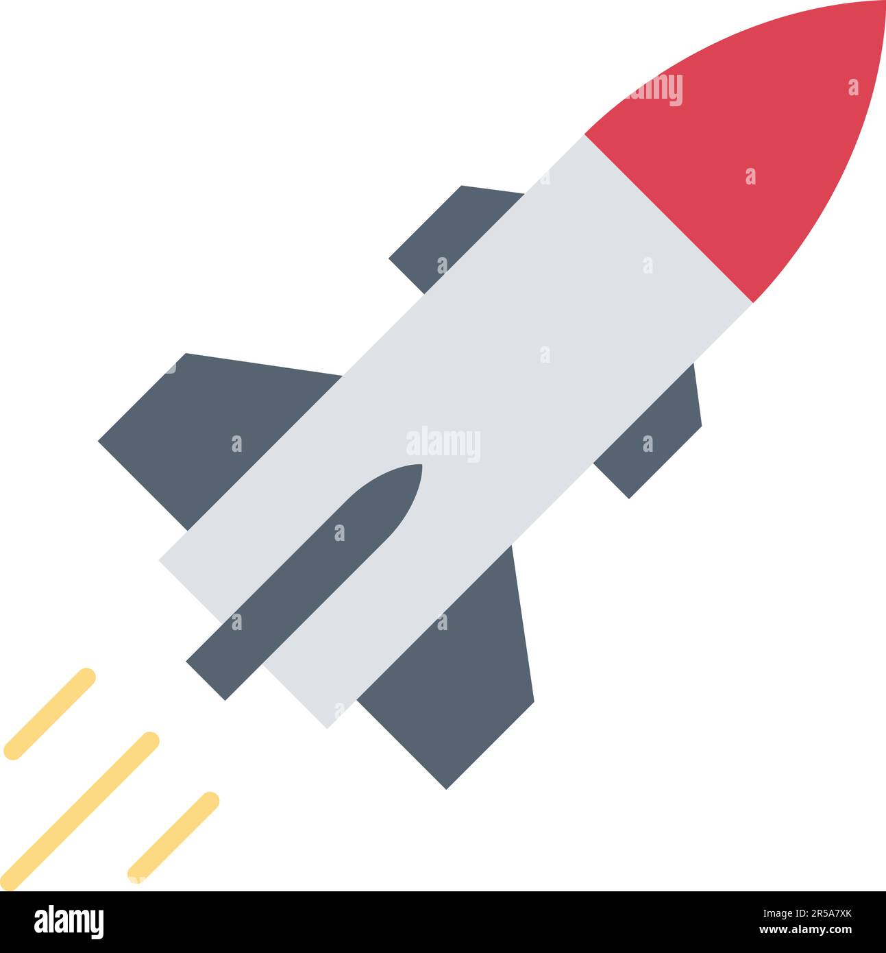 Missile icon vector image Stock Vector Image & Art - Alamy