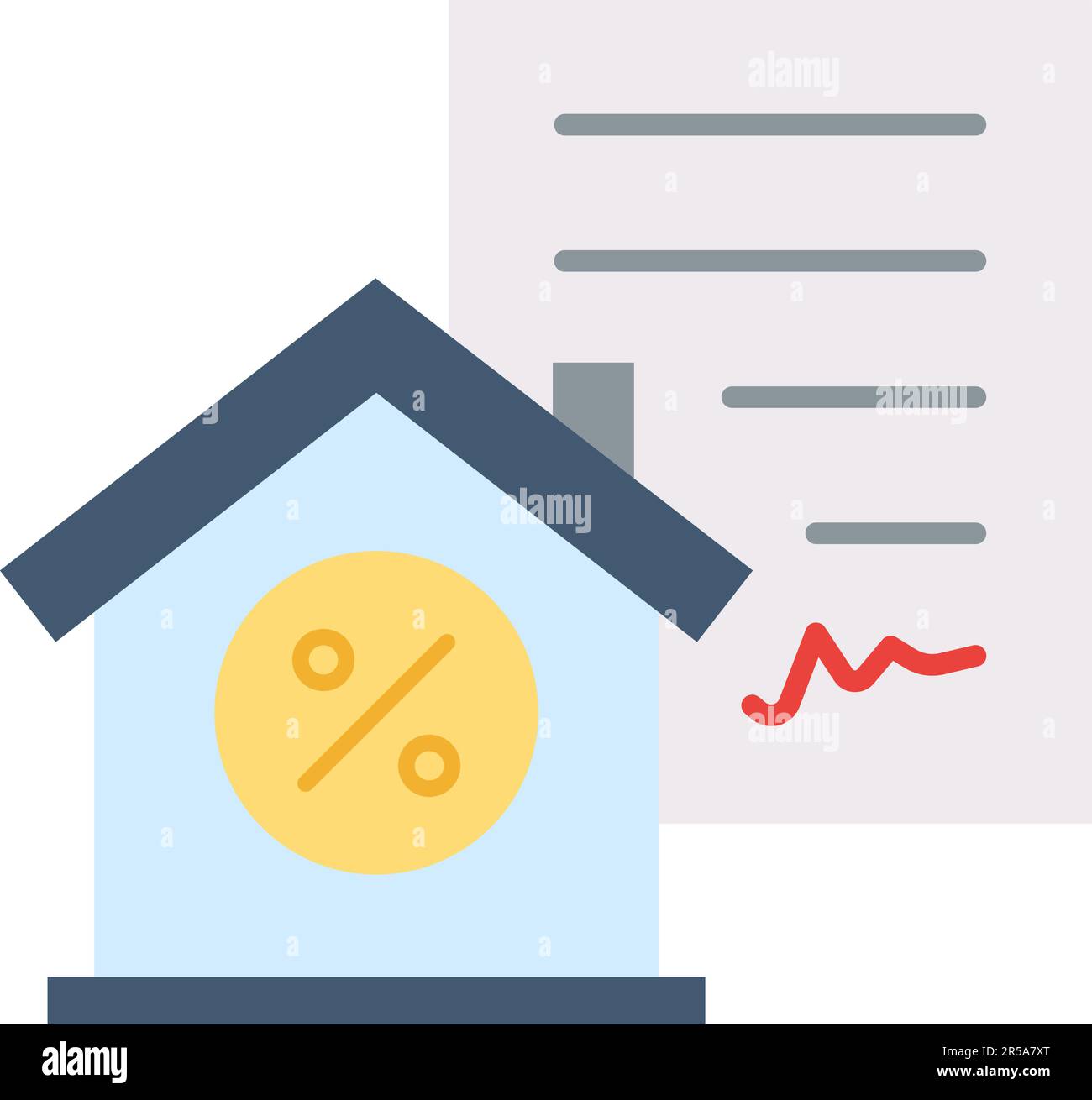 Loan contract icon outline Stock Vector Images - Alamy
