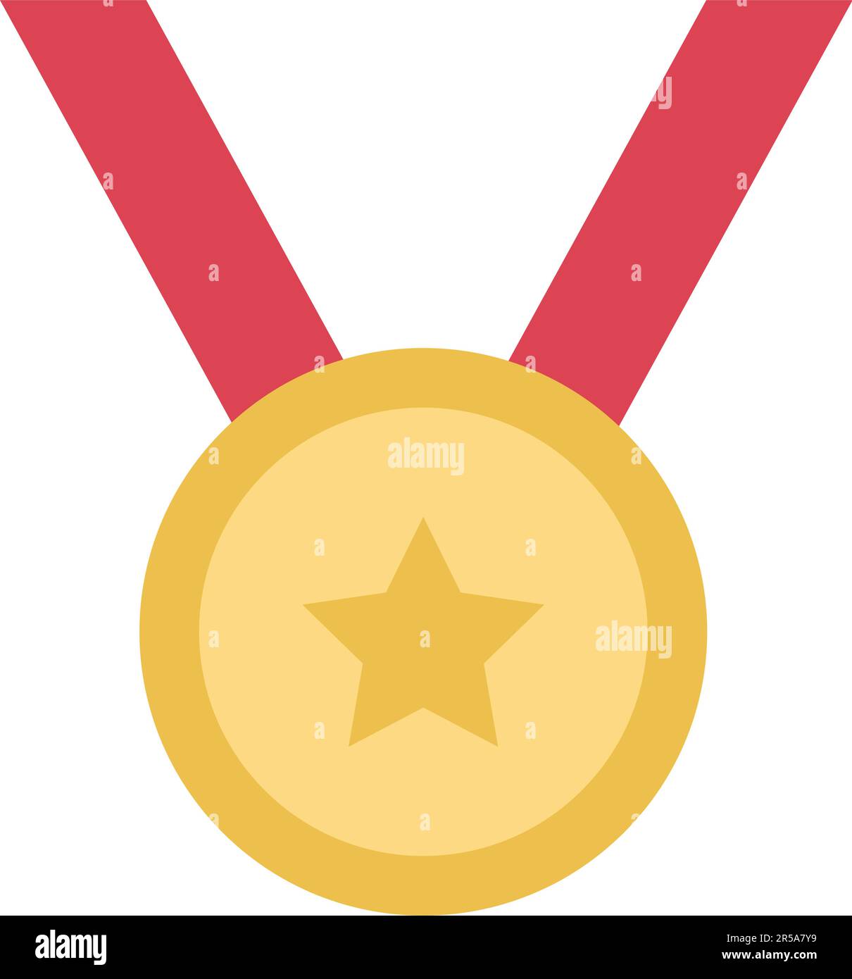 Medal icon vector image Stock Vector Image & Art - Alamy