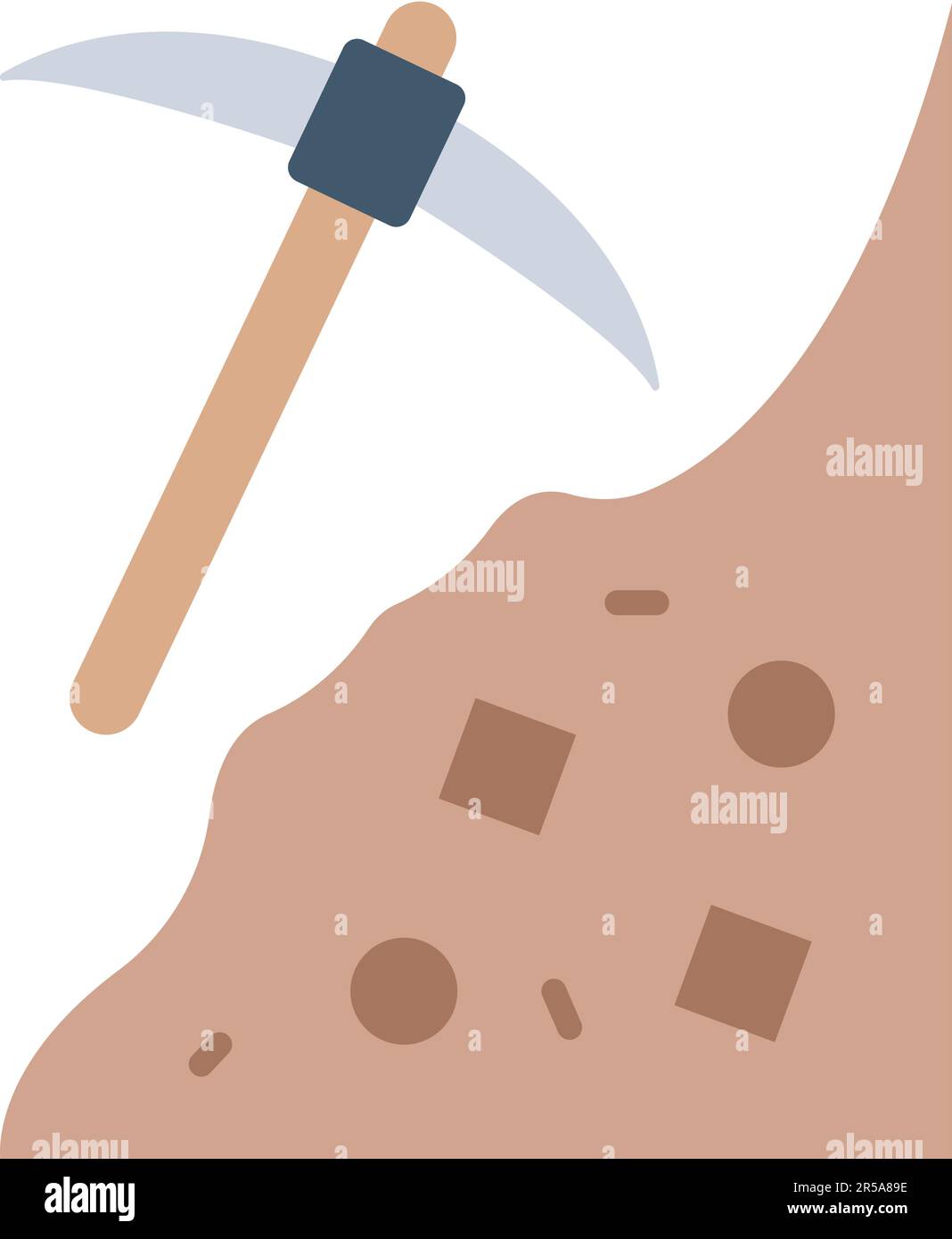 Mining Icon Vector Image Stock Vector Image And Art Alamy