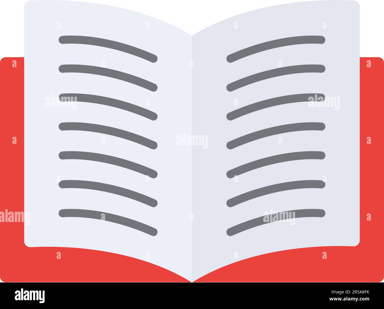 Open Book icon vector image Stock Vector Image & Art - Alamy