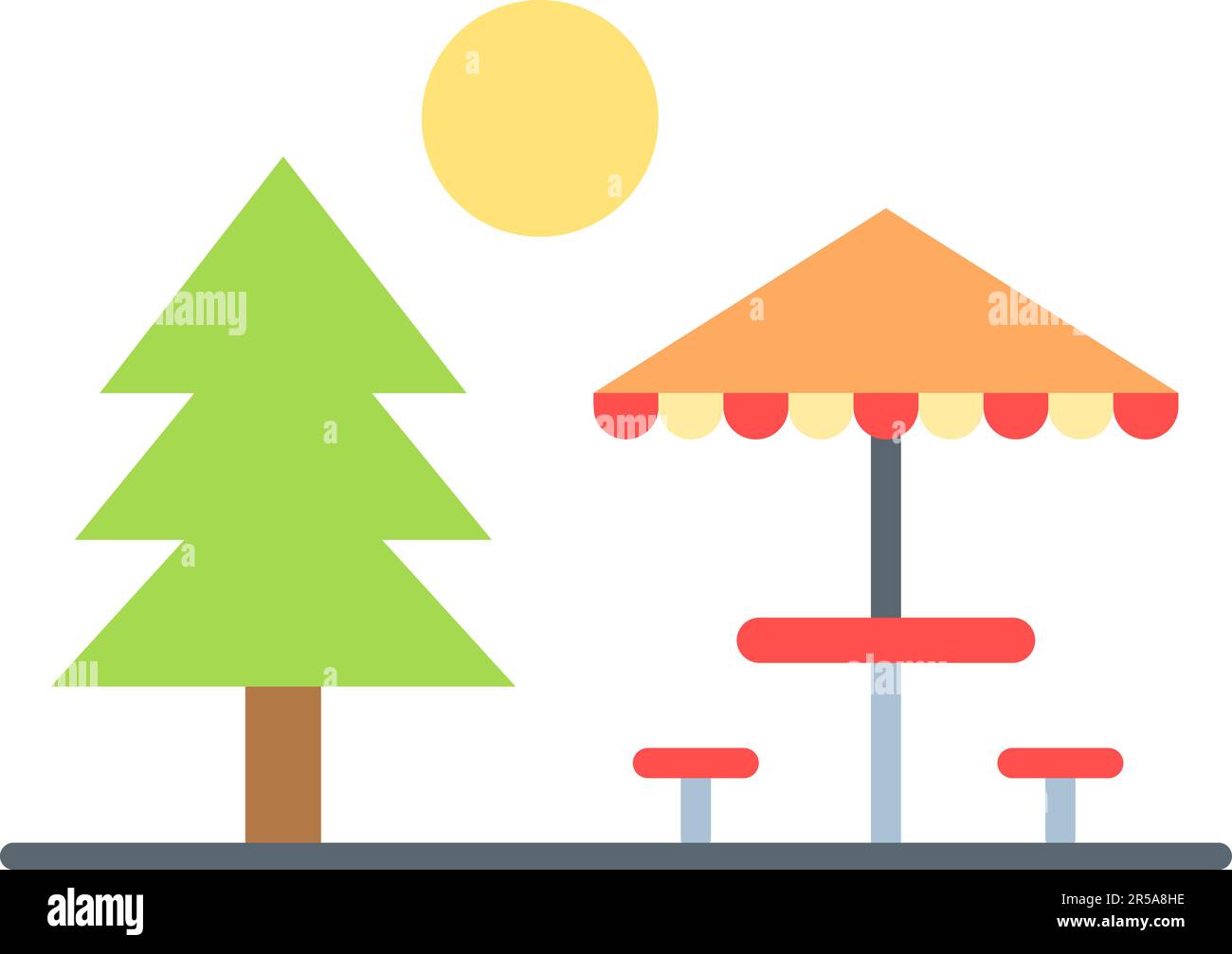 Outdoor icon vector image Stock Vector Image & Art - Alamy